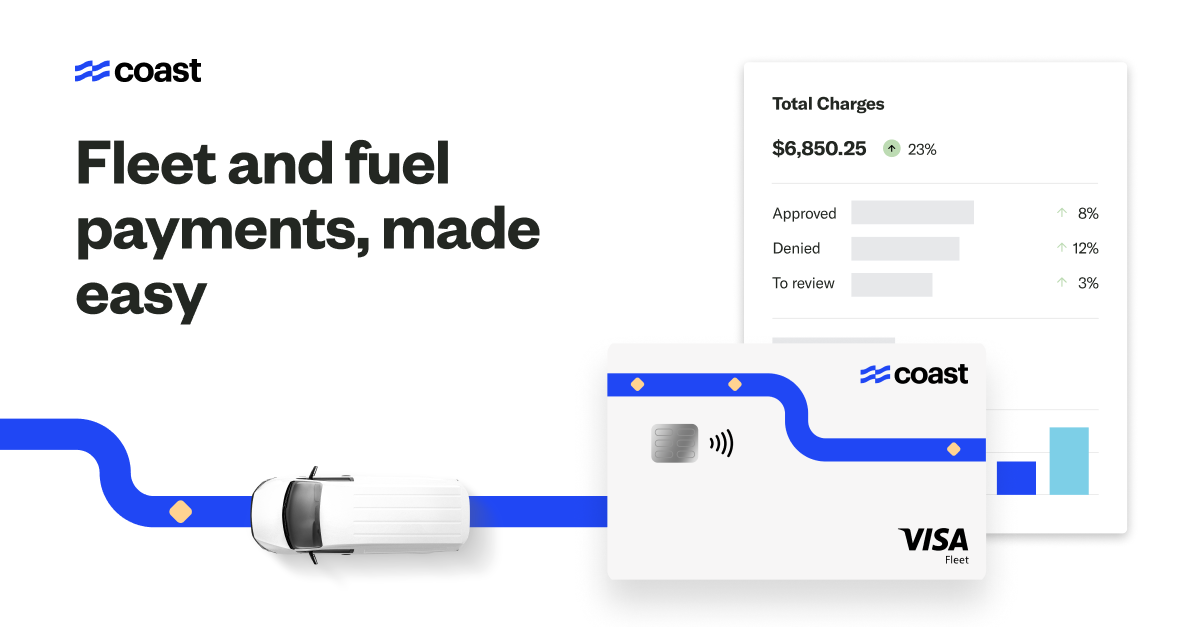 Coast | Fuel Cards And Gas Cards For Small Business Fleets